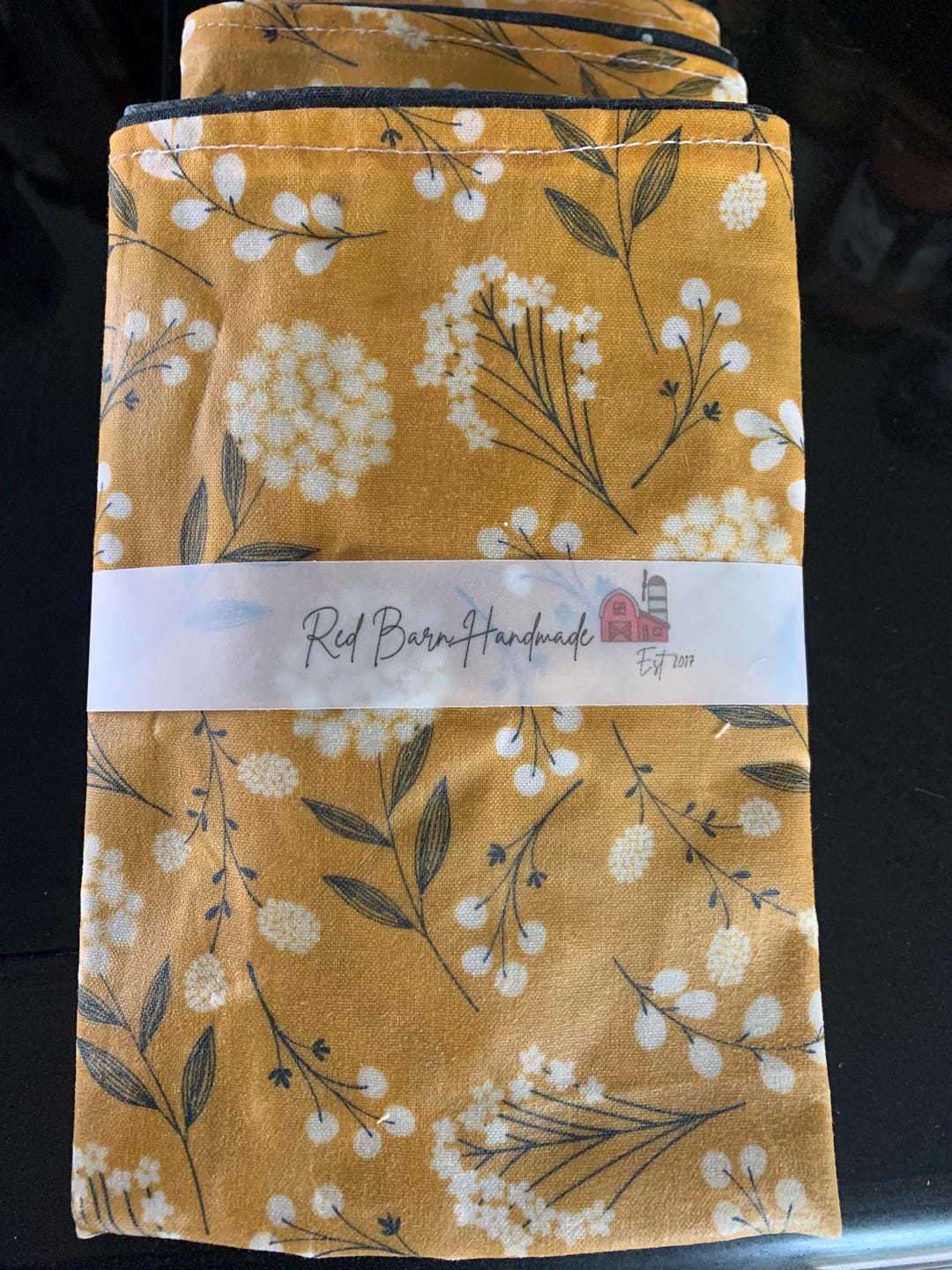 Hand Made, Organic Beeswax, Fabric Large Bag. - Etsy