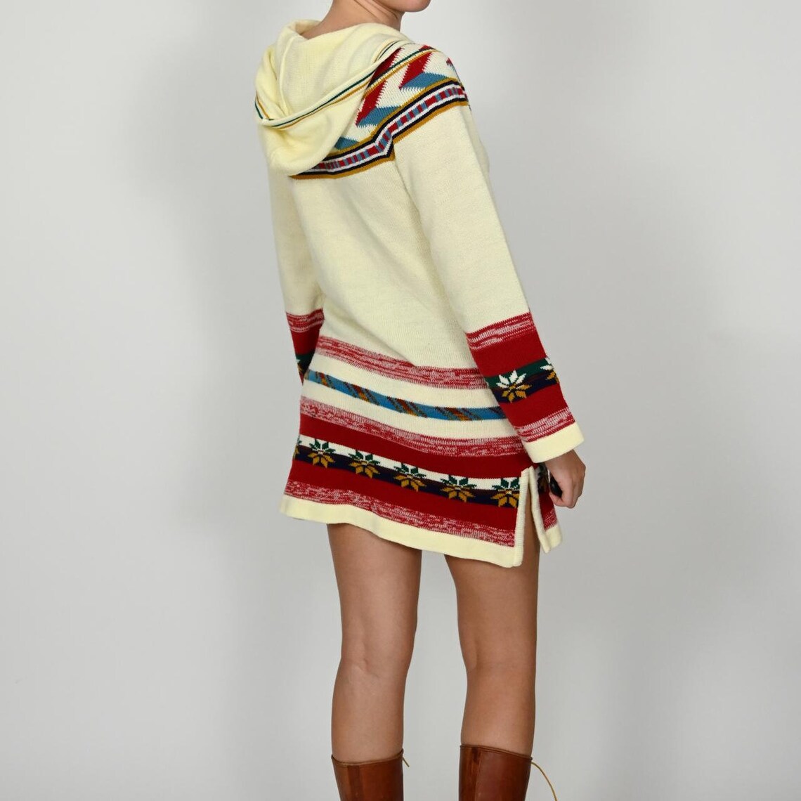 1970s Vintage Longline Sweater / Mini Dress - Etsy