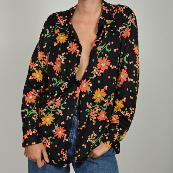 Vintage 70s button up - Gem