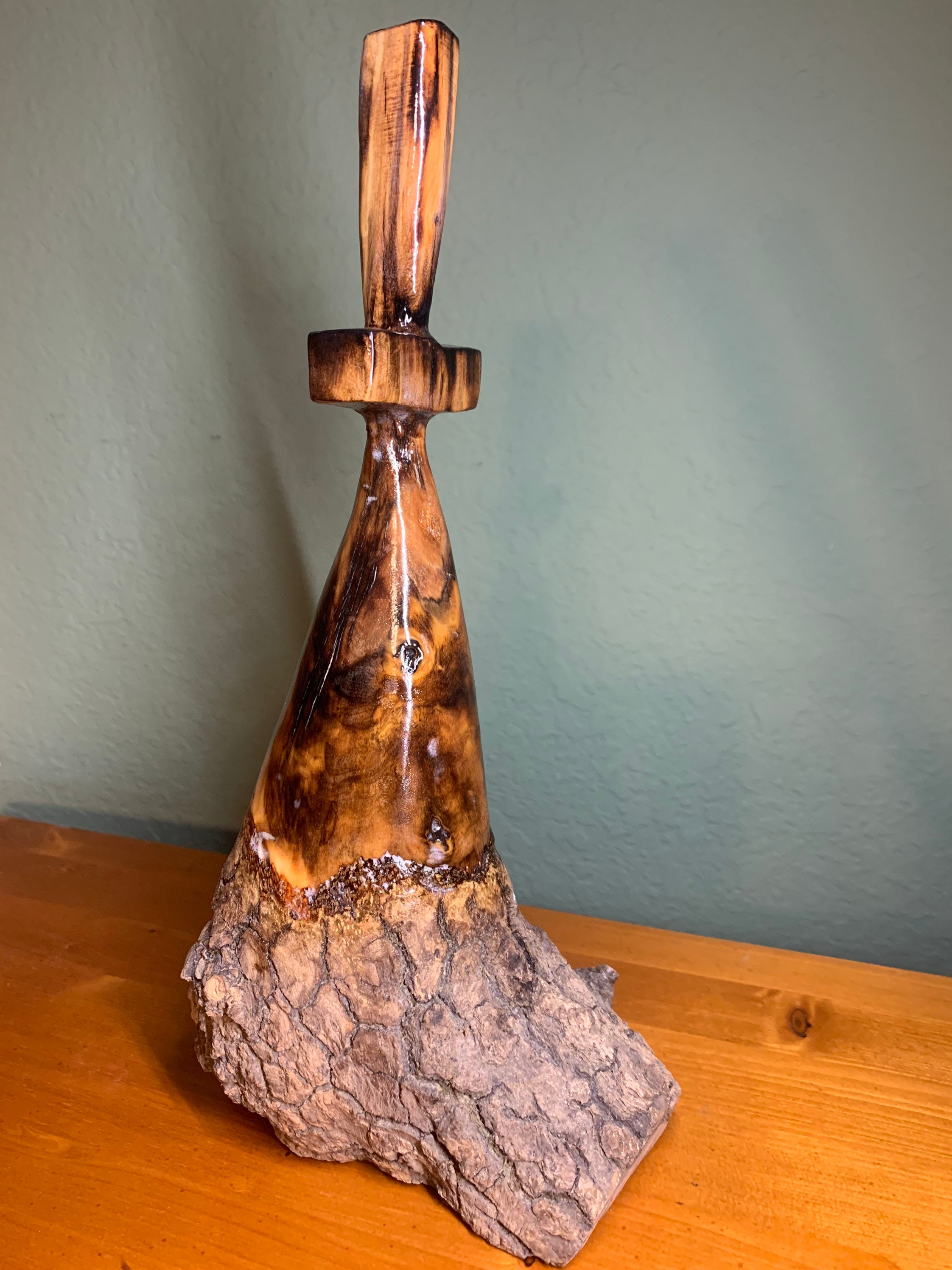 Hand Carved Wooden Cross - Etsy