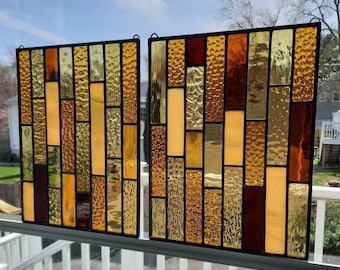 Amber Window Glass - Etsy