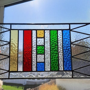 Stained Glass Graphic Horizontal Panel Will Add Lots of Color to Your ...