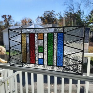 Stained Glass Graphic Horizontal Panel Will Add Lots of Color to Your ...