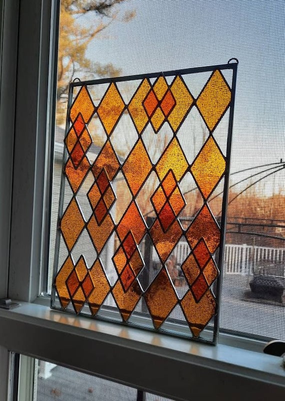 Diamond Window Patterns Stained Glass