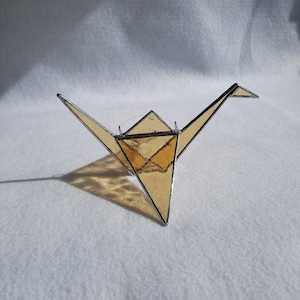 Stained Glass Origami Crane Pattern (digital Download) - Etsy