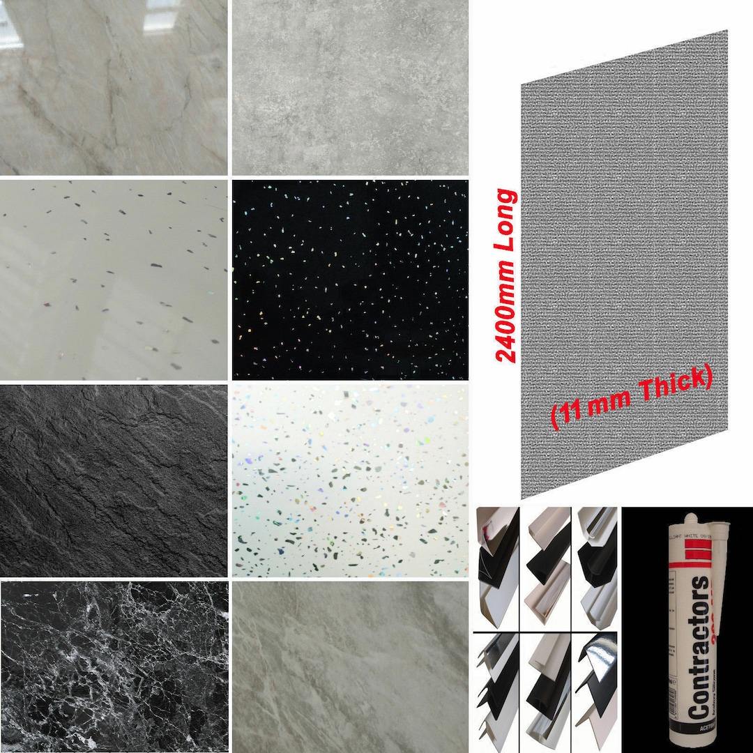 Bathroom Wall Panels Durapanel Solid Wooden Core Shower Wall Cladding ...