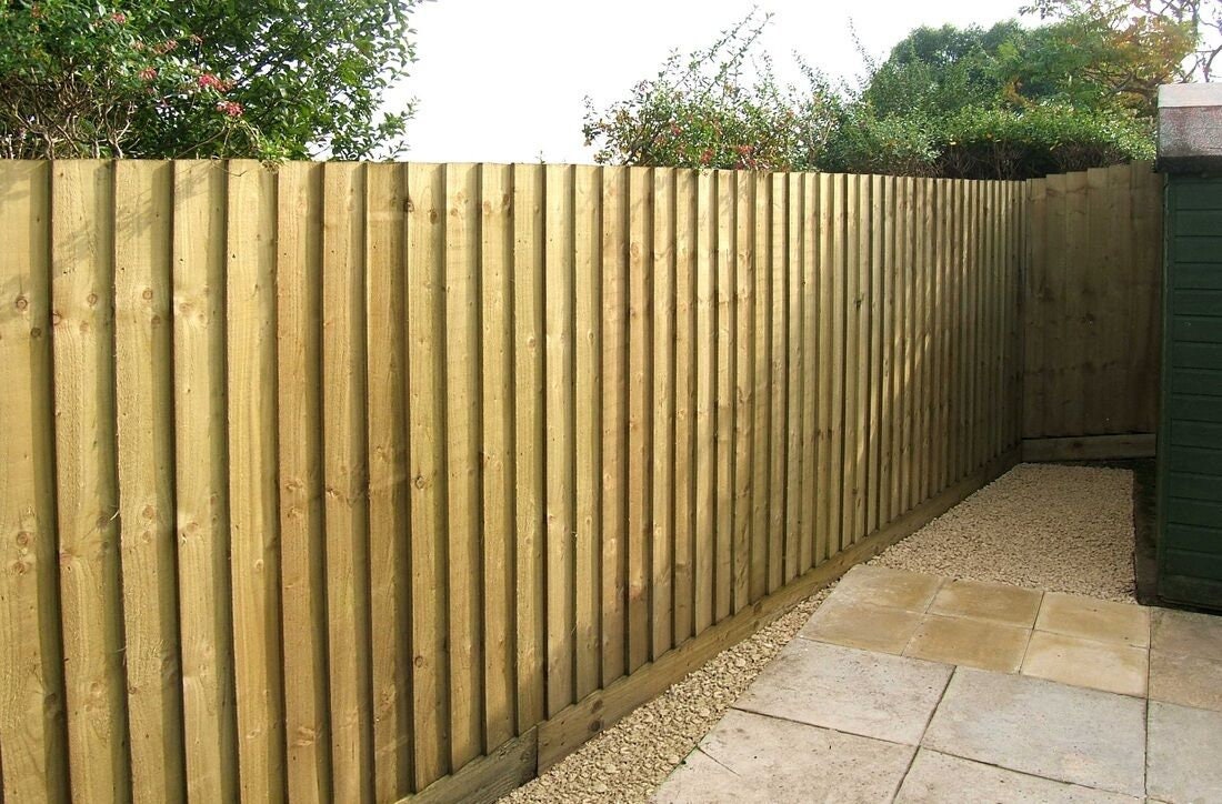 Timber Gravel Boards Fencing 22mm X 150mm | 6x1" Treated Fencing Timber ...