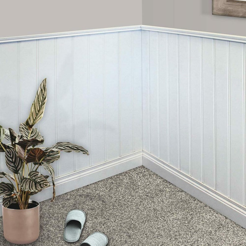 MDF Primed Wall Panel Long Grain | 9mm - Etsy UK