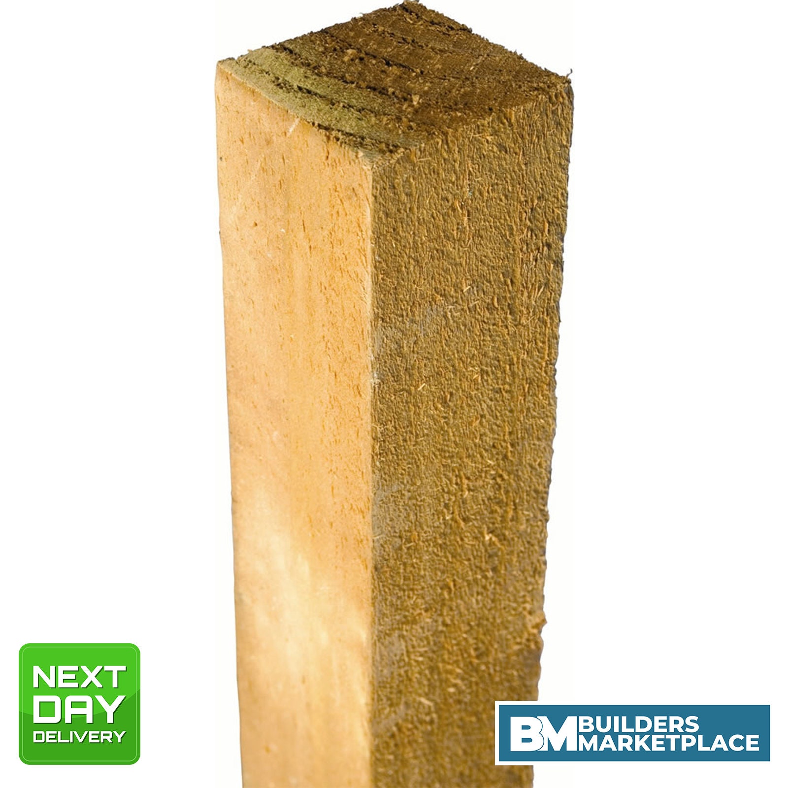 Timber Fence Posts 3x3 4x4 6x6 Treated Timber Fencing Gate Post 75mm ...