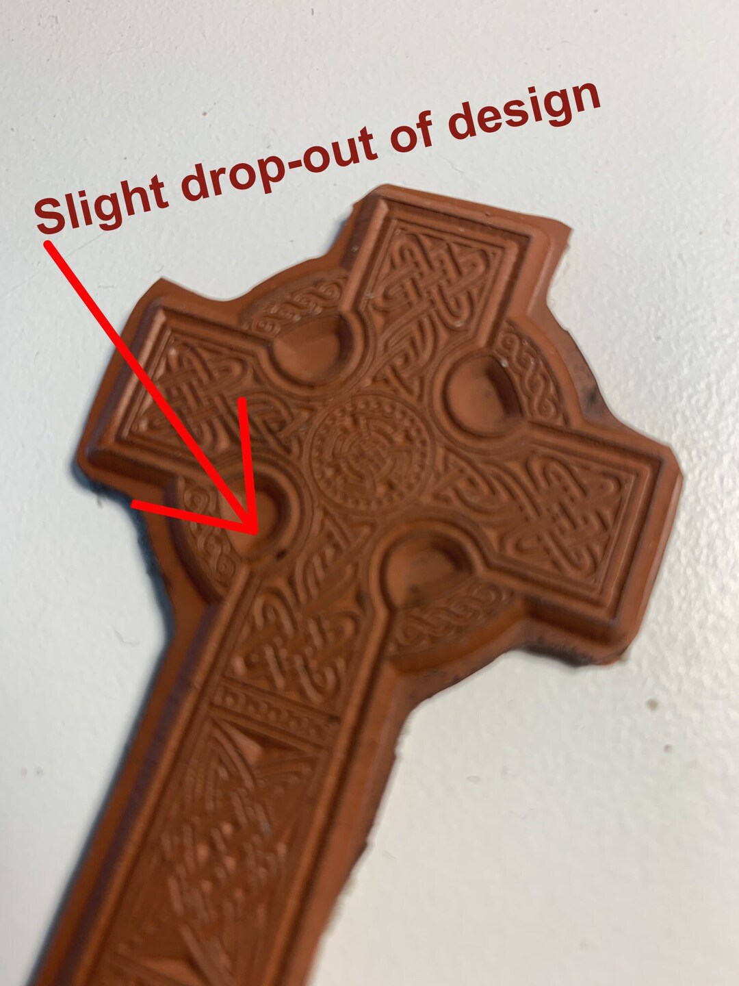 SECOND Celtic Cross Rubber Stamp, Christian Easter 230, Glendalough ...