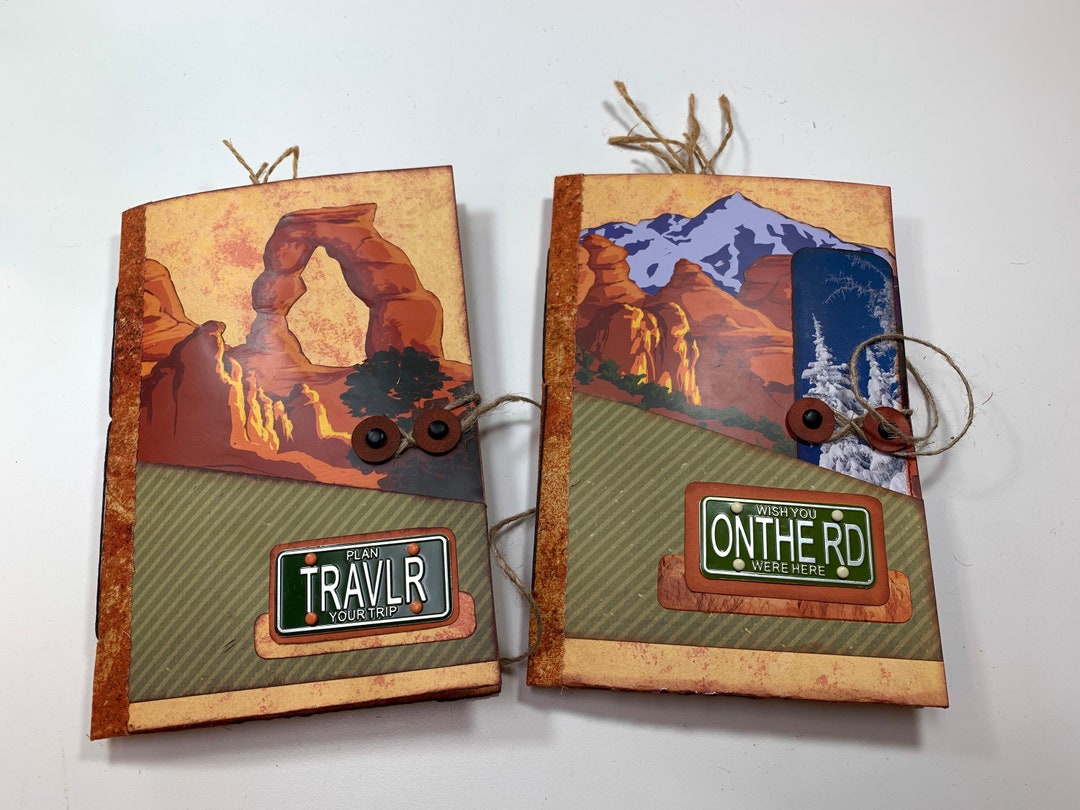 Handmade Junk Journal for Sale, Travel Journal, Writing Journal, Family ...