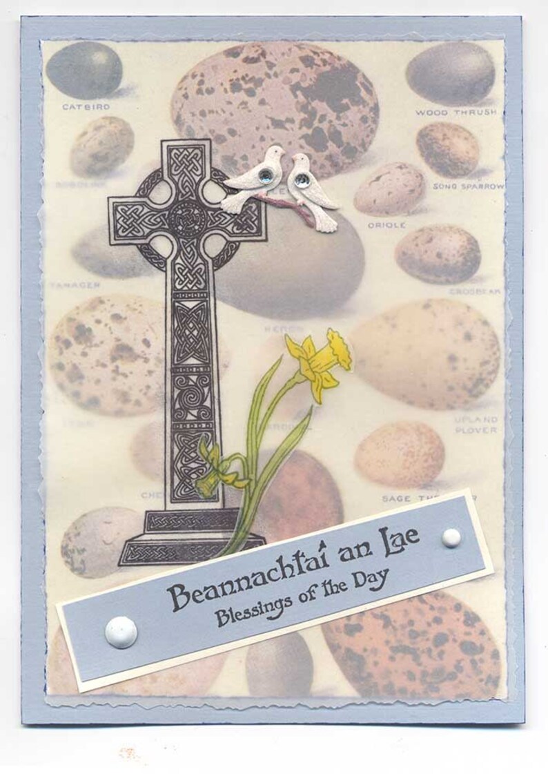Celtic Christian Easter Unmounted or Mounted Rubber Stamp - Etsy