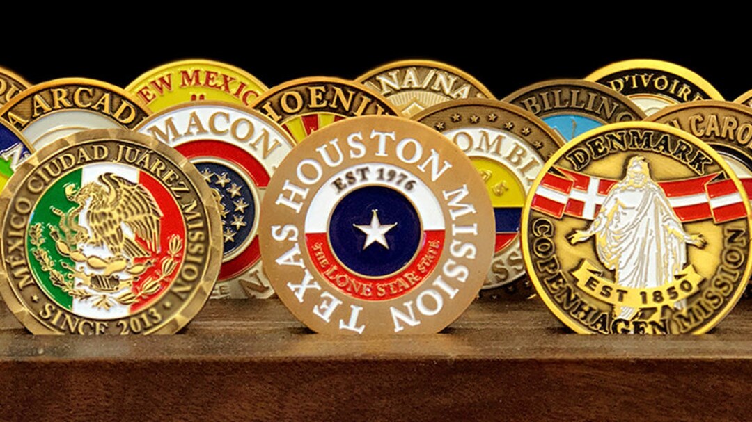 Texas Houston Mission Commemorative Mission Coin - Etsy
