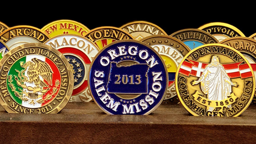 Oregon Salem Mission Commemorative Mission Coin - Etsy