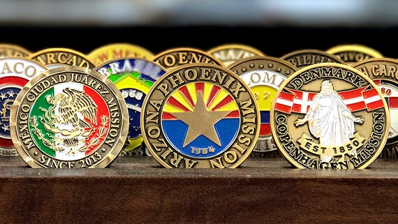 Arizona Mesa Mission Commemorative Mission Coin Coins & Money Art ...