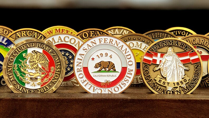 California San Fernando Mission Commemorative Mission Coin - Etsy
