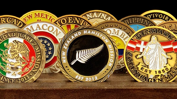 New Zealand Hamilton Mission Commemorative Mission Coin - Etsy