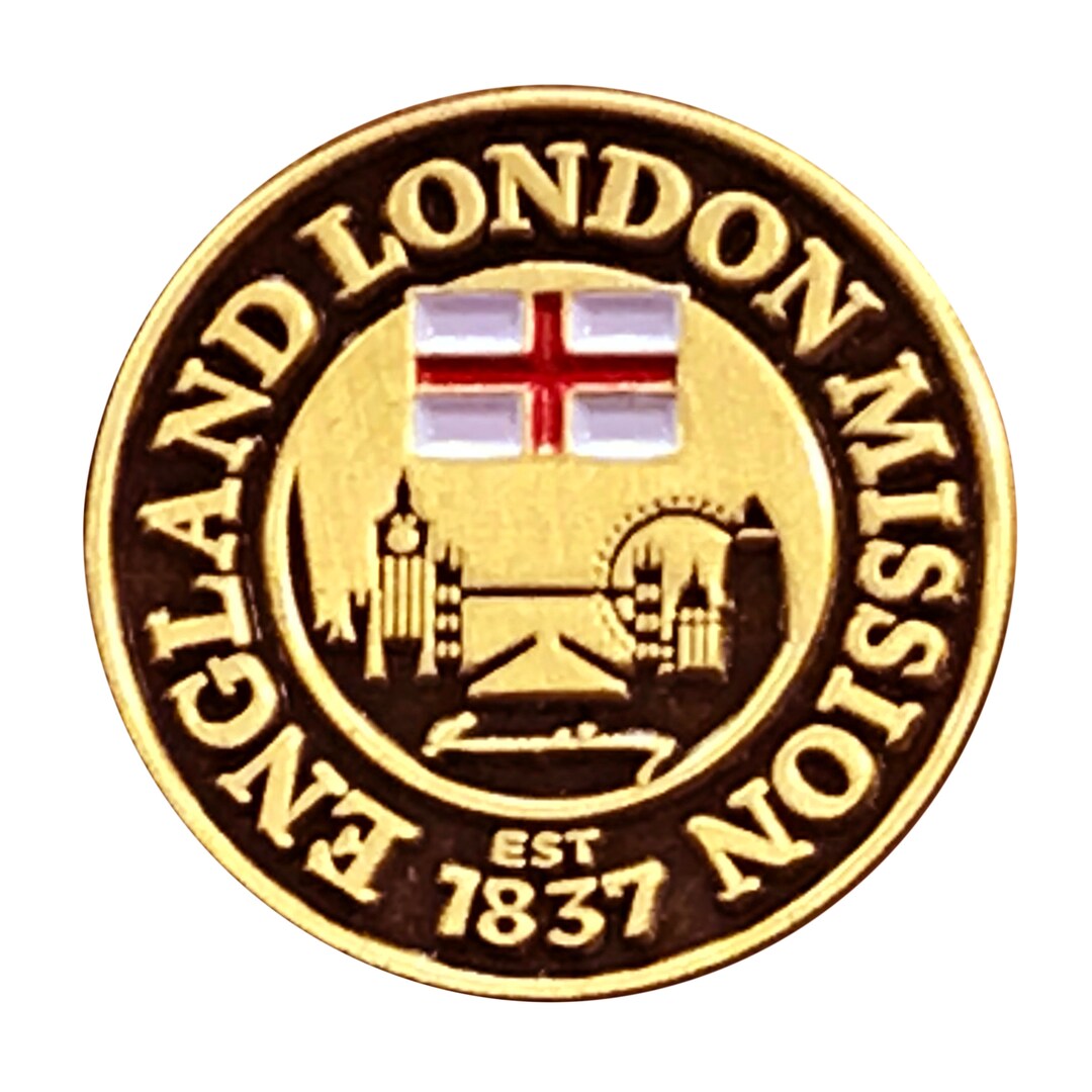 England London Mission Lapel Pin LDS - Etsy