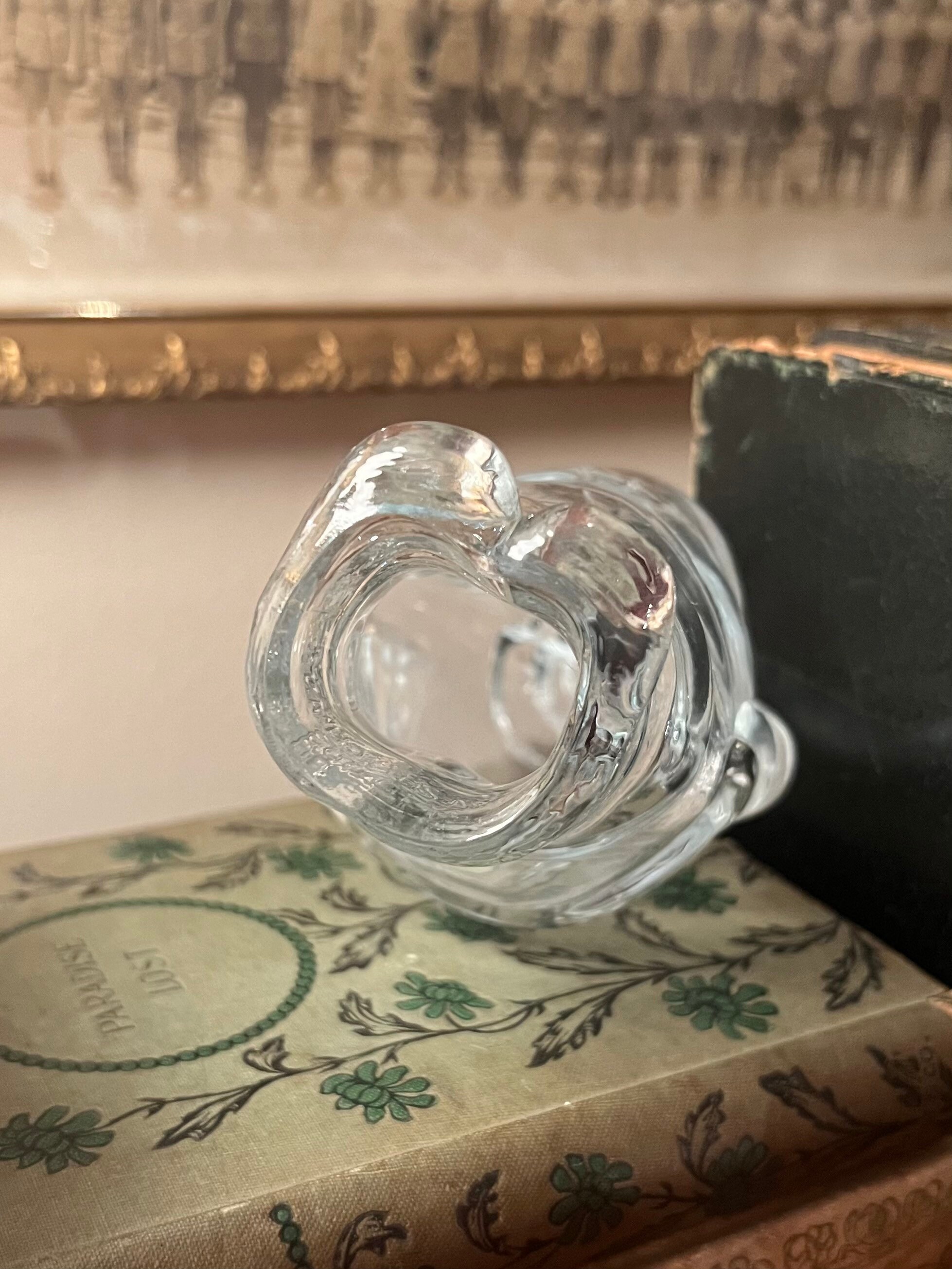 Vintage Retro 1984 Shackman, NY Glass Figural Santa: Vintage Christmas ...