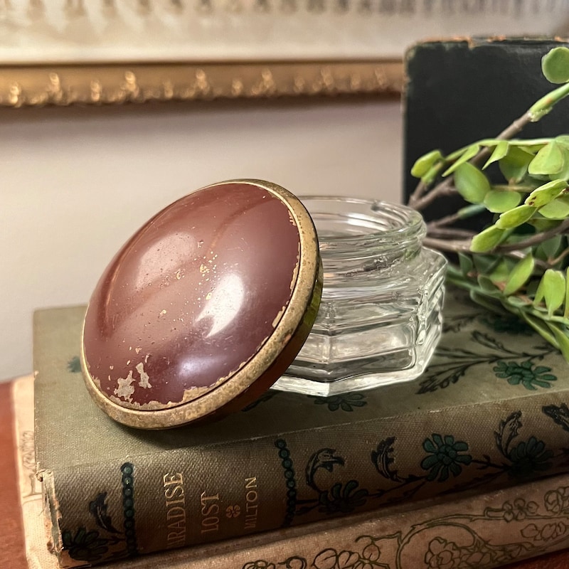 Antique Face Powder Jars - Etsy