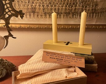 Vintage Catholic Last Rites Sick Call Kit - Etsy