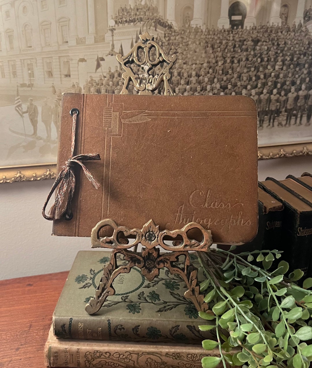 Early Vintage Ephemera “class Autographs” Autograph Book 1/3 Full of ...