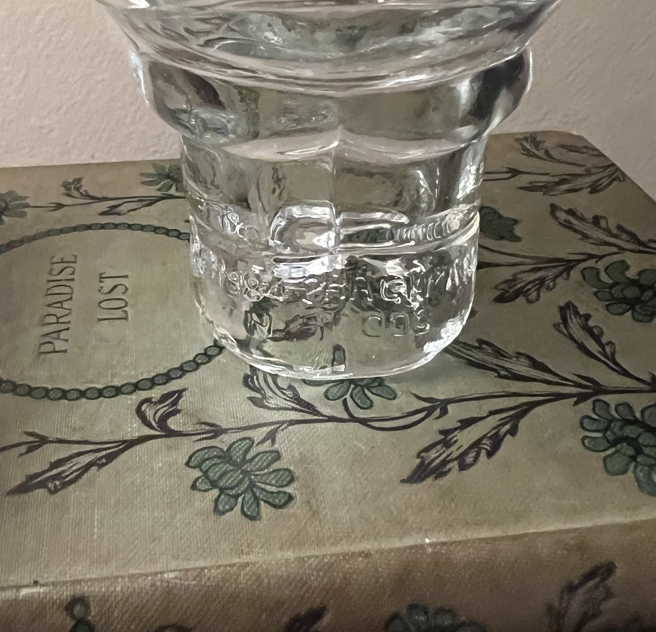 Vintage Retro 1984 Shackman, NY Glass Figural Santa: Vintage Christmas ...