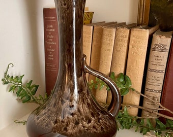 Vessels Blue Green Black Alrun Guest for Haeger Drip Glass Covered ...