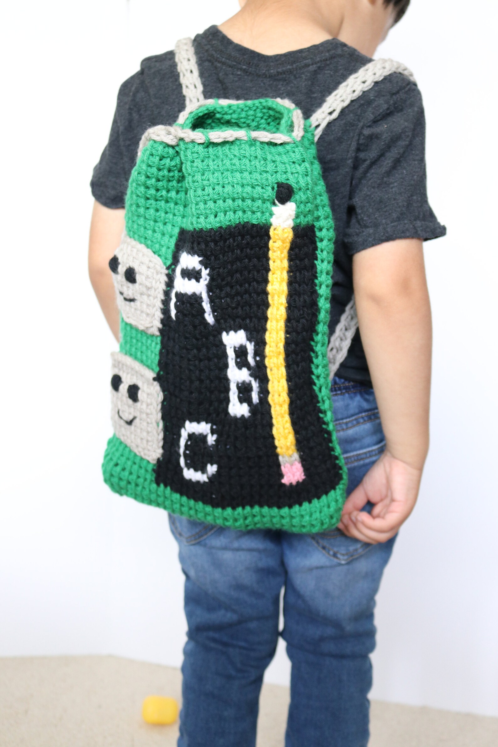 Crochet Backpack Crochet Bag Pattern Crochet Pattern Kids - Etsy