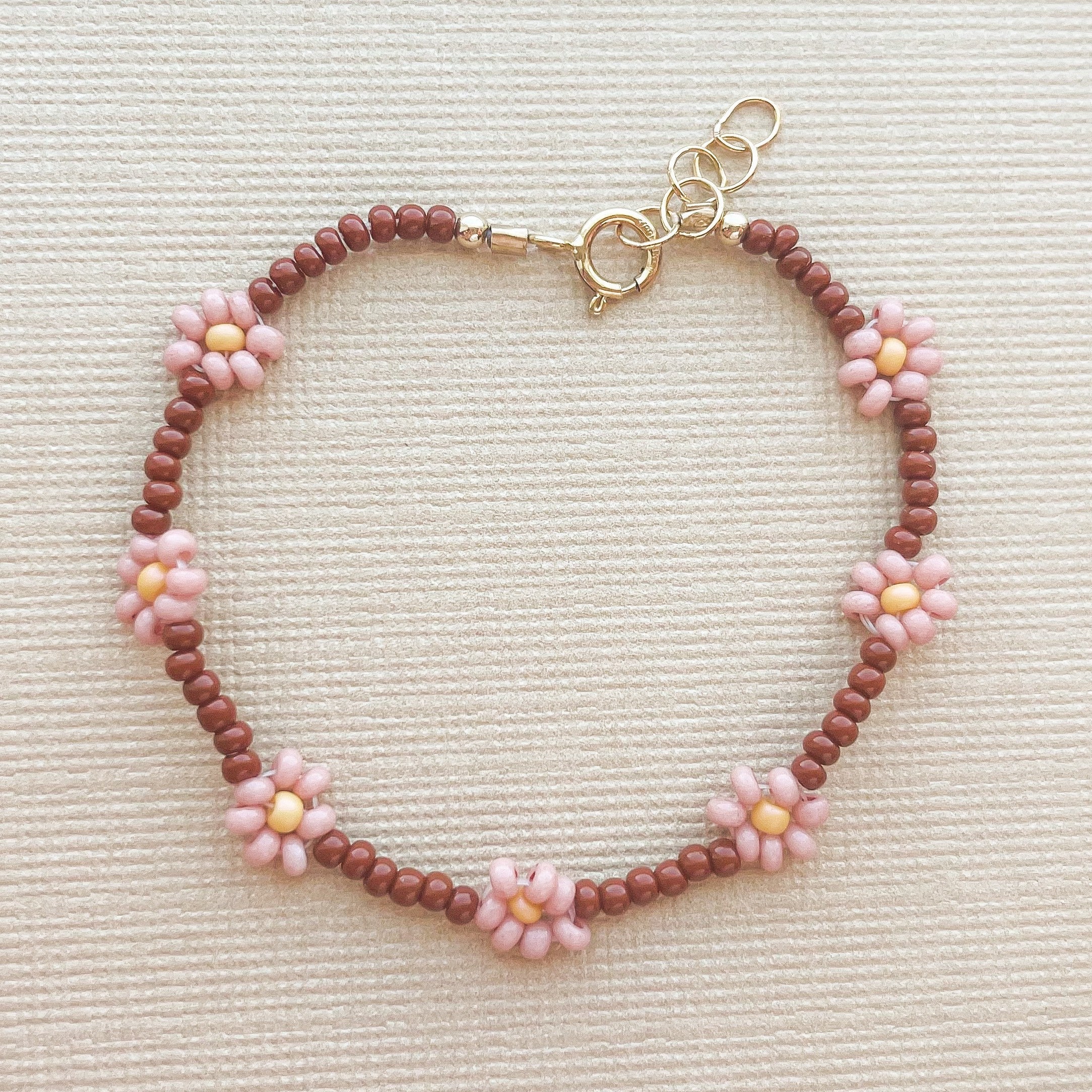 Daisy Beaded Bracelet Baby Bracelet Toddler Bracelet - Etsy