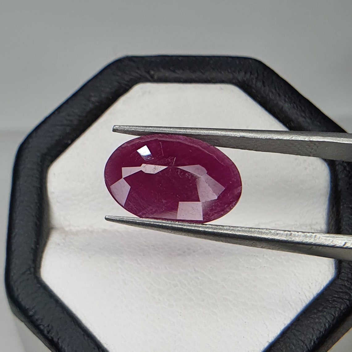 Natural Burma Ruby Chip Oval Size 13x9 Mm / 3.74 Carats / - Etsy