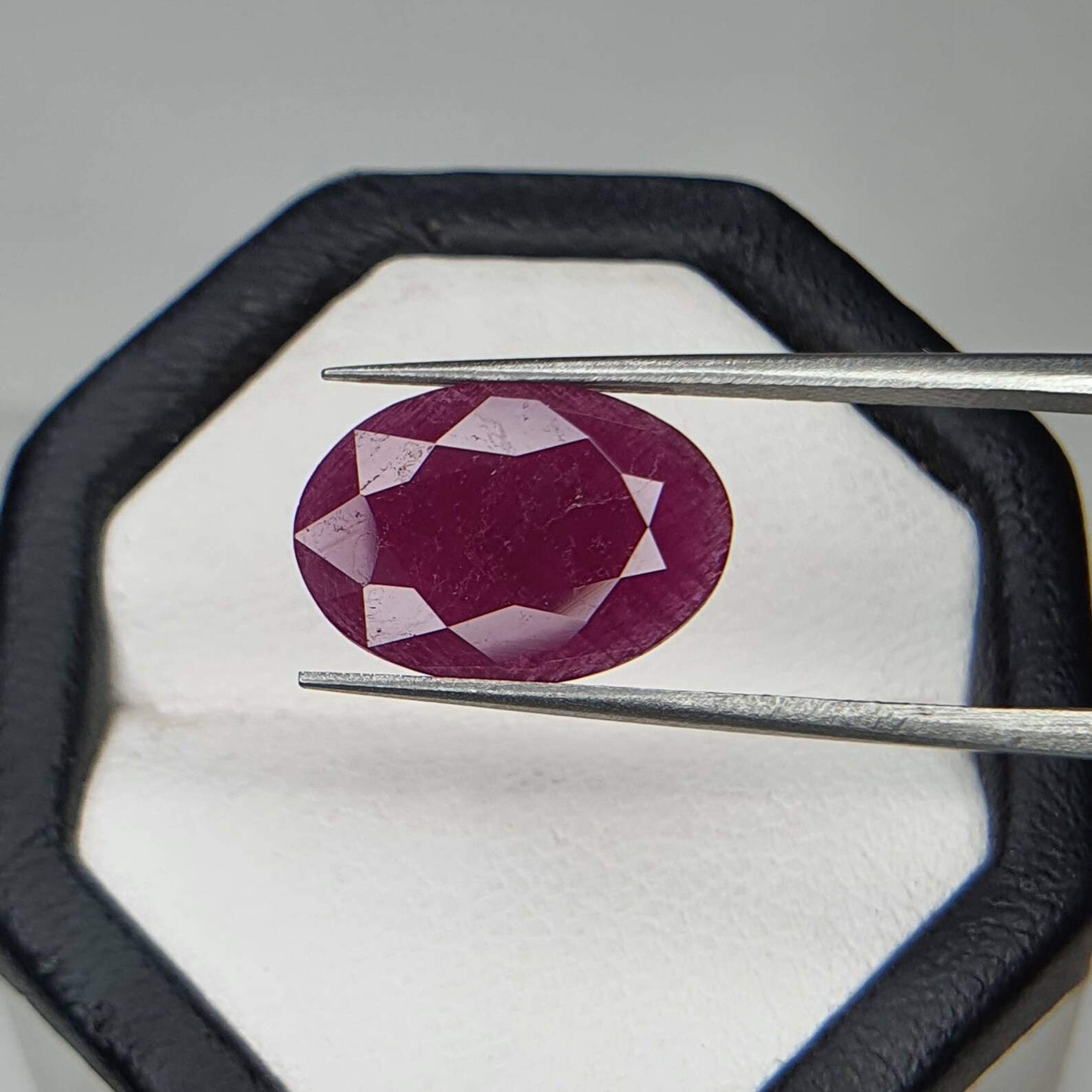 Natural Burma Ruby Chip Oval Size 13x9 Mm / 3.74 Carats / - Etsy