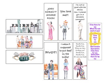 Friends bookmark | Etsy