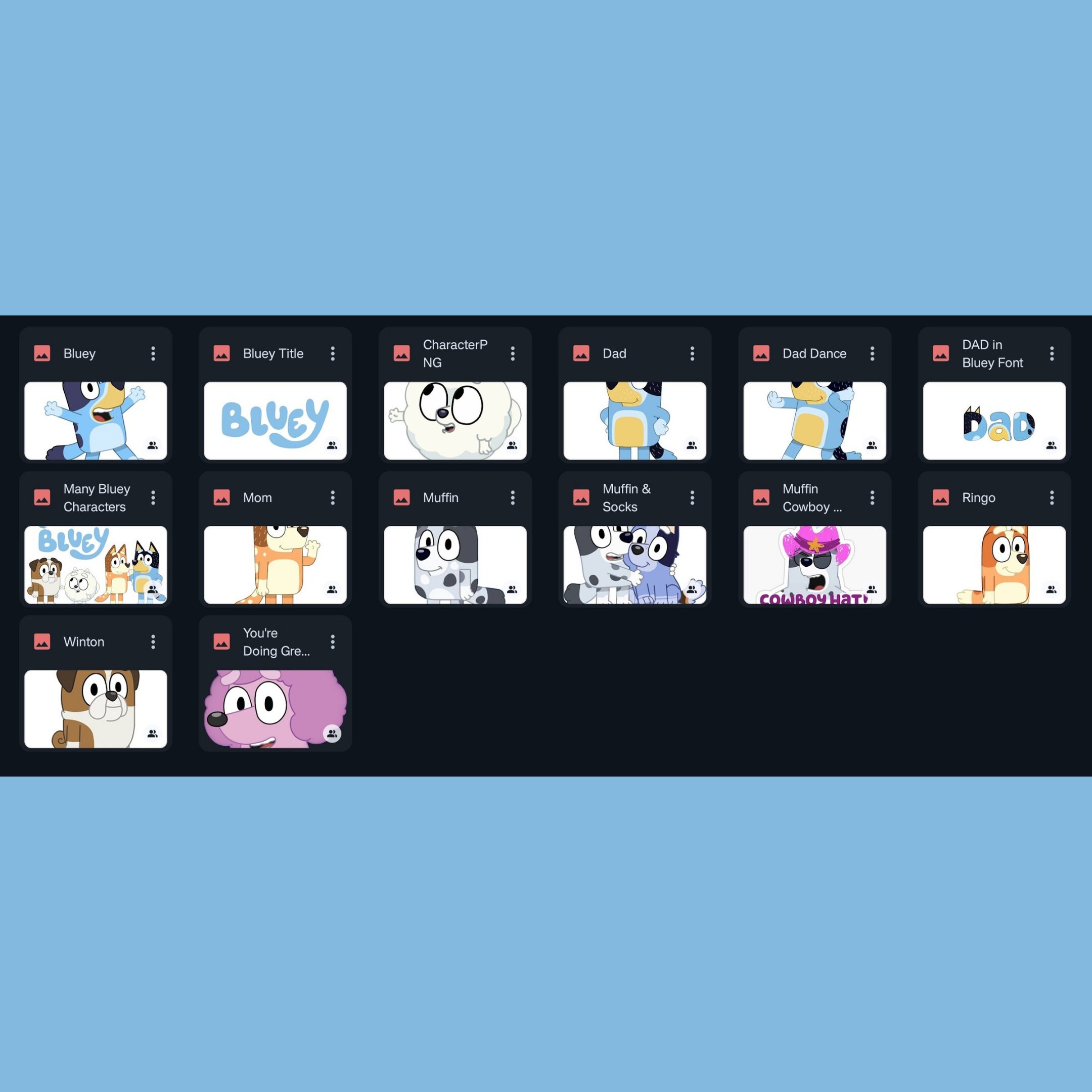 Bluey PNG, Bluey Digital Download, Bluey Birthday, Bluey File, Bluey ...