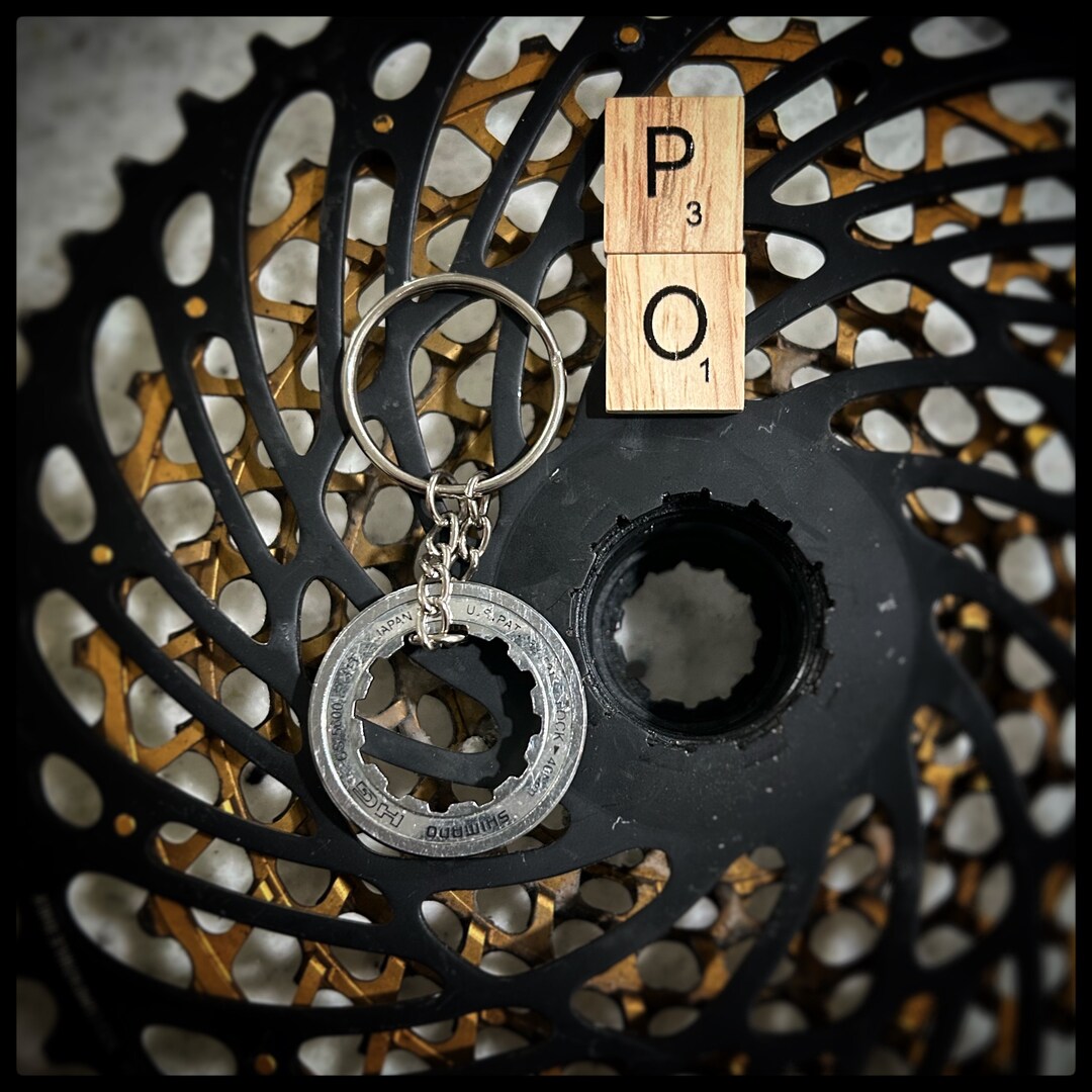 PO Keychain Shimano Lockring - Etsy