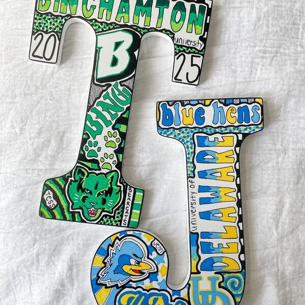 College Letter - Etsy