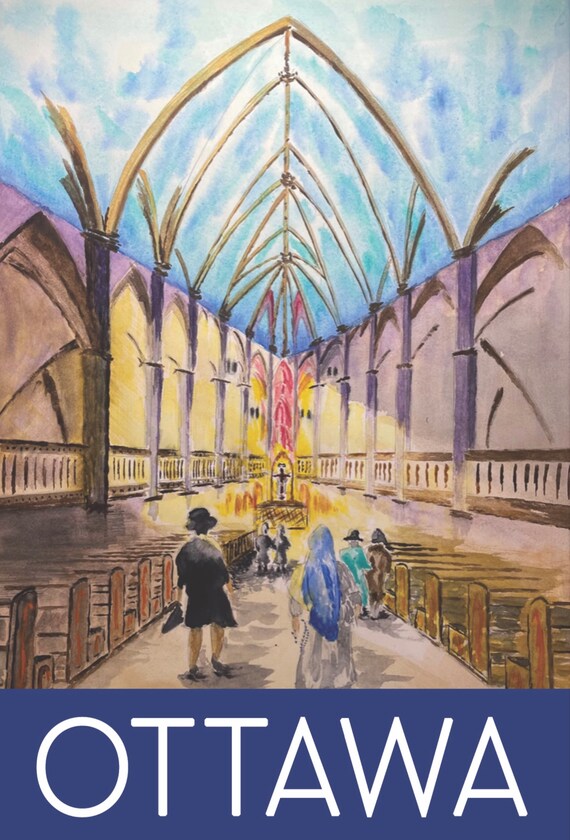 Postcards Ottawa Notre Dame Cathedral Basilica Postcard - Etsy