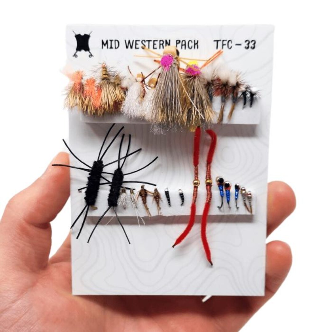 Mid Western Pack - Fly Assortments for Fly Fishing - Etsy