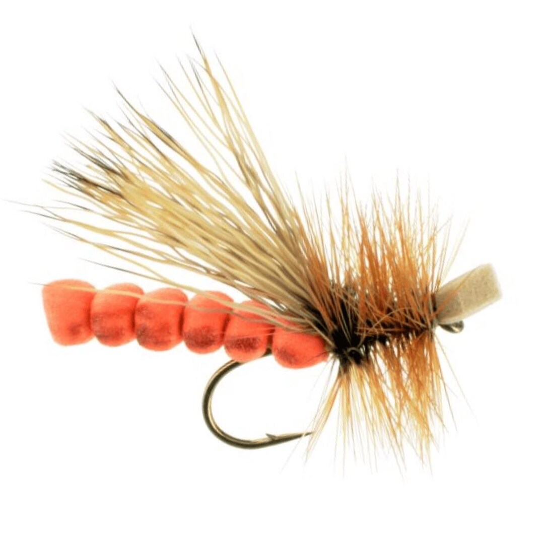 October Caddis Foam - Dry Flies for Trout Fly Fishing - Etsy