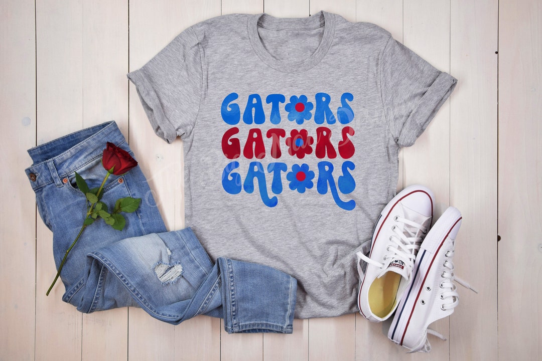 Gators Gators Gators Retro Flower - Etsy