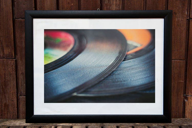 Vinyl Records Vintage Printable Photo, Home and Living, Wall Decor ...