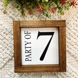 Party of Sign, Number Party of Sign, Family Number Sign, Family Party ...