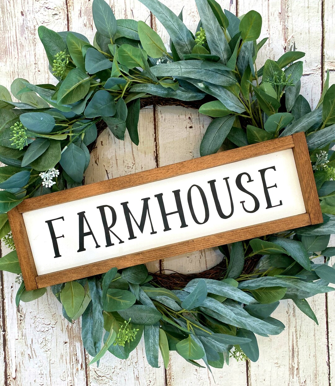 Farmhouse Sign for Kitchen Wood Sign, Rustic Kitchen Sign, Housewarming ...