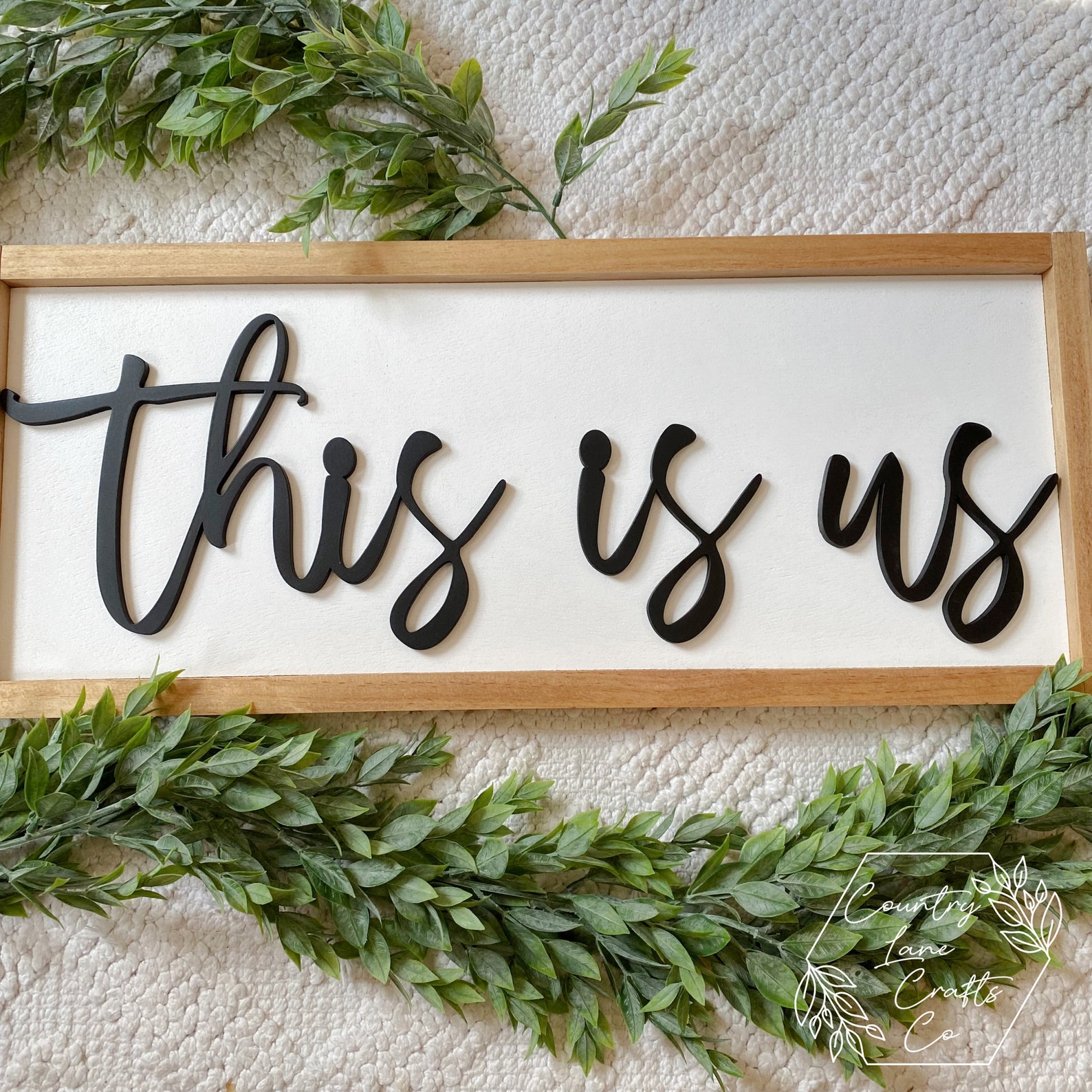 This is Us Family Wall Wood Sign Family Photo Prop Gift for - Etsy