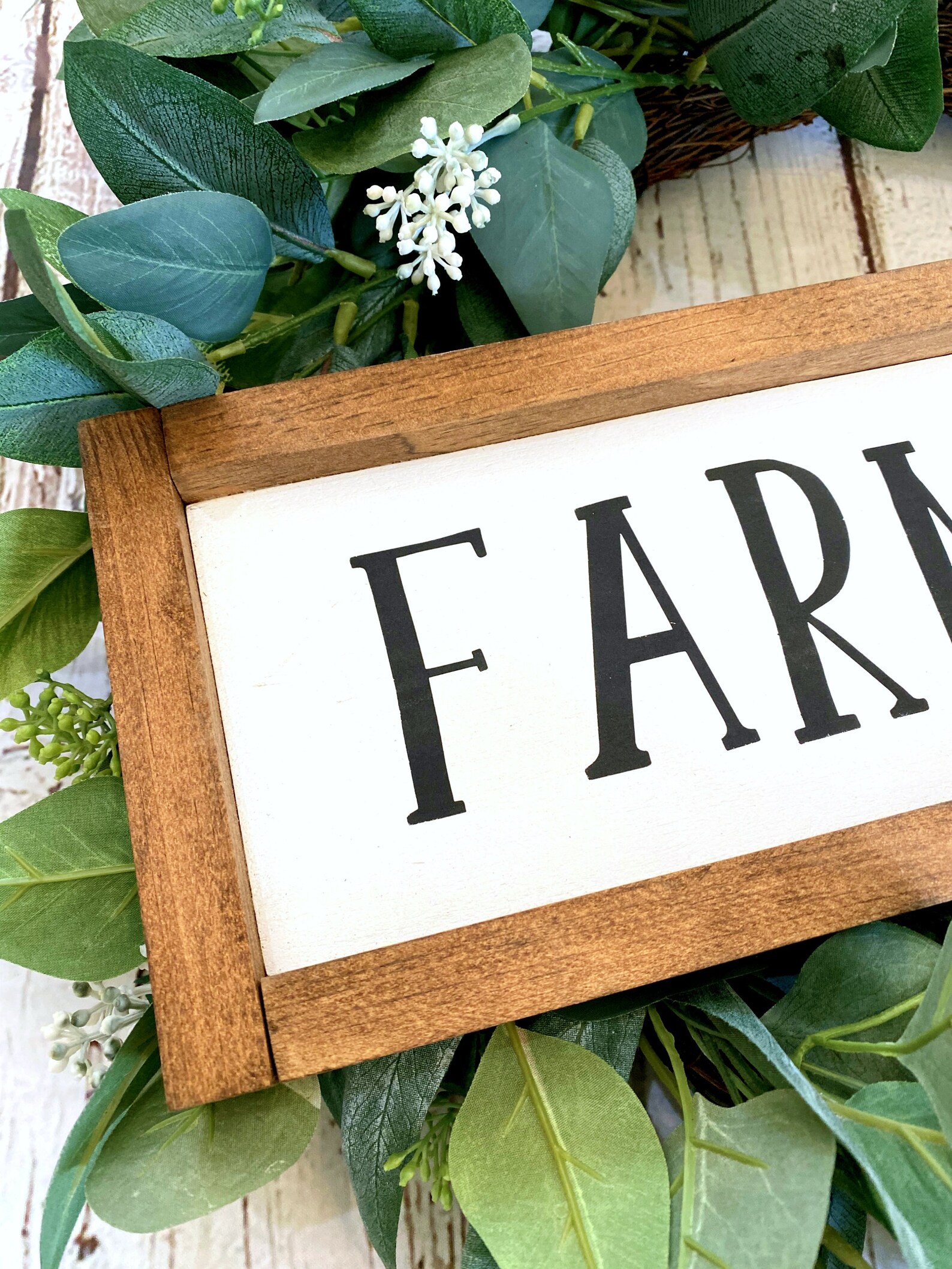 Farmhouse Sign for Kitchen Wood Sign, Rustic Kitchen Sign, Housewarming ...