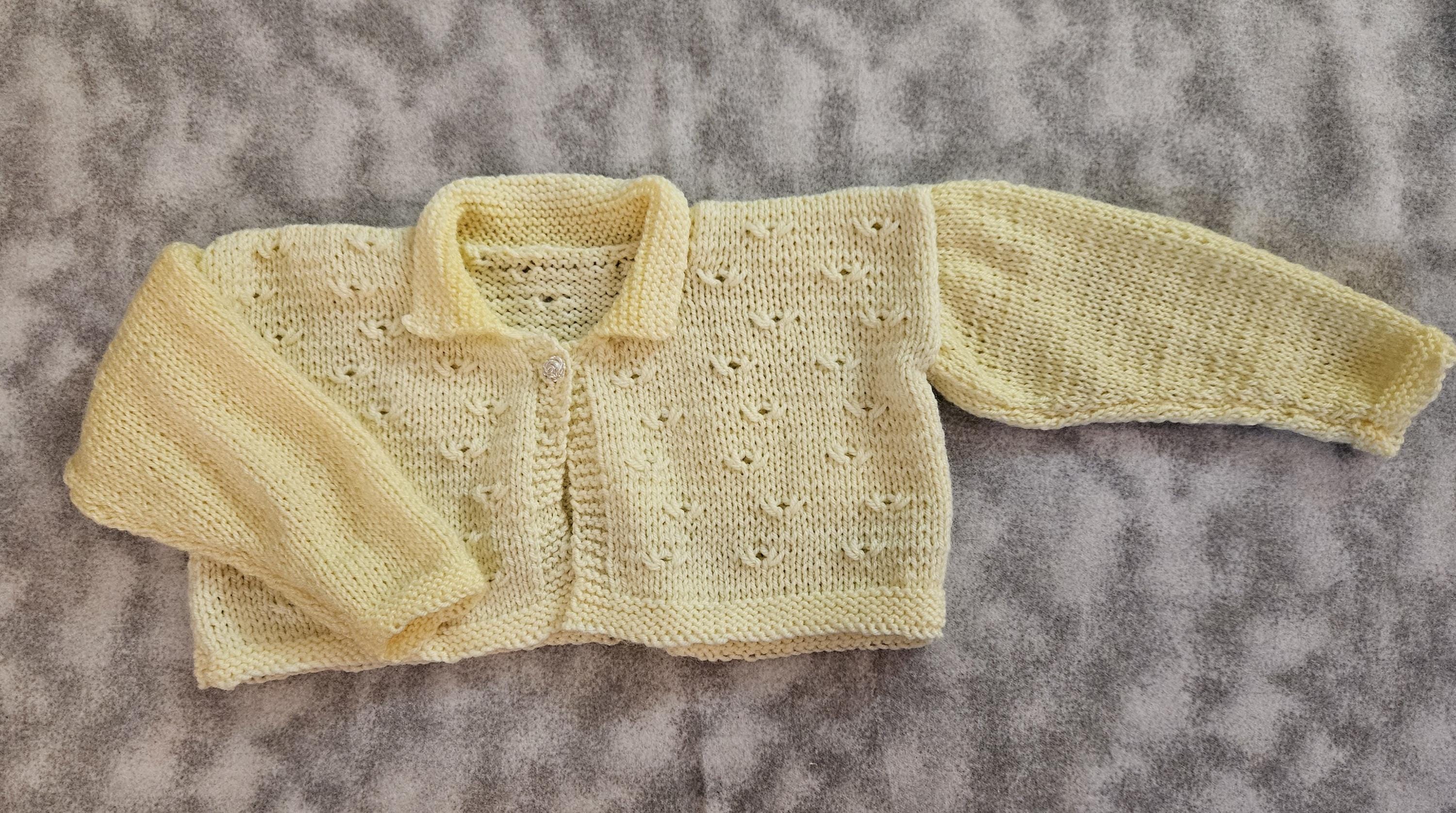 Two-tone Yellow Child's Bolero Sweater - Etsy