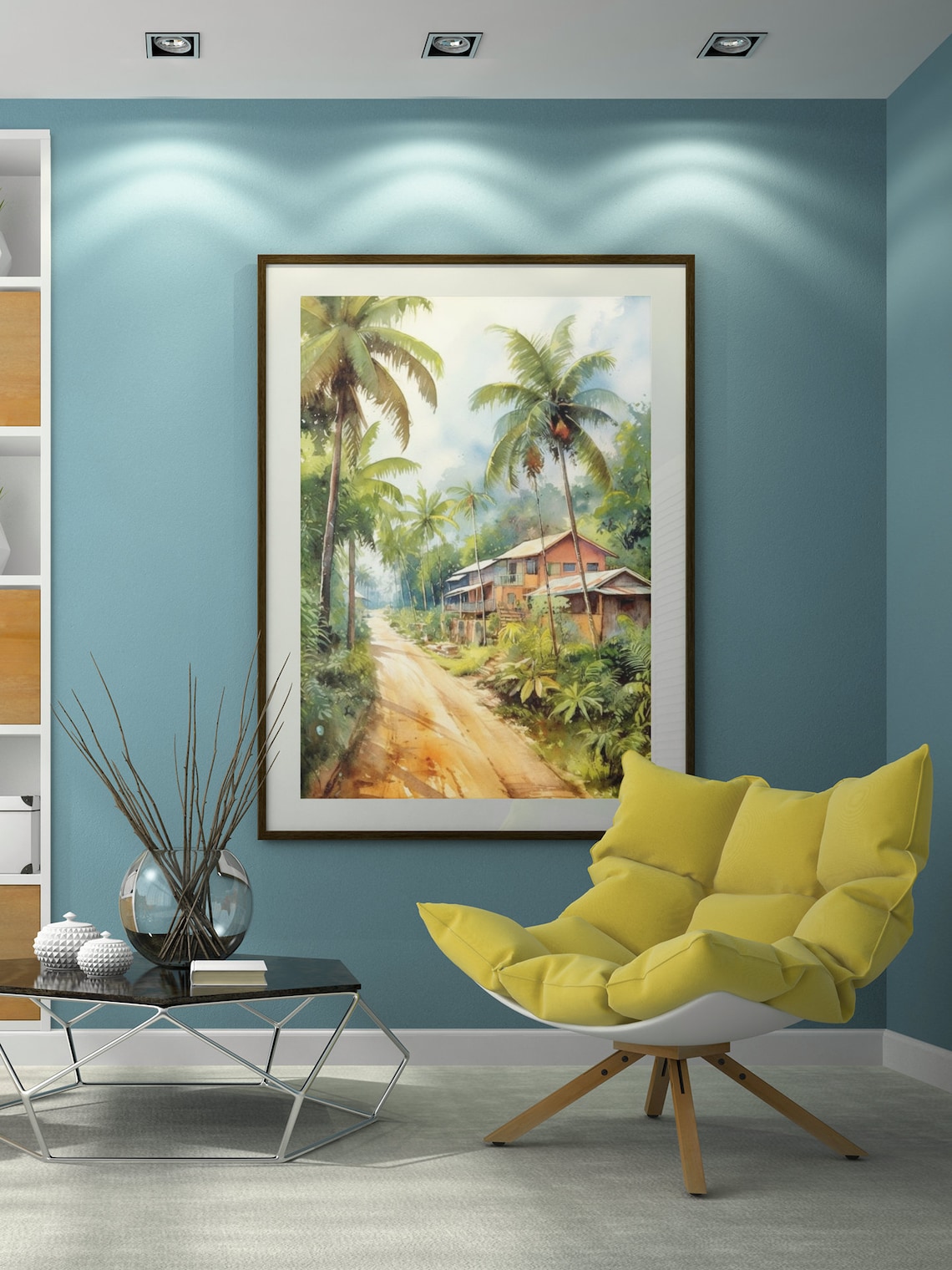 Caribbean Home Decor Wall Art of Nicaragua Corn Island Tropical ...