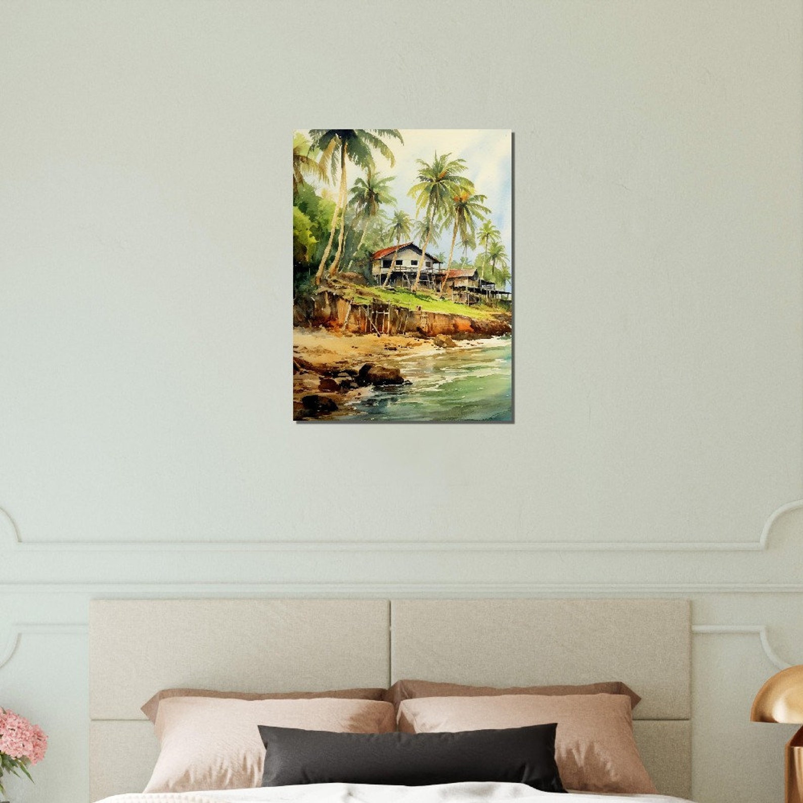 Caribbean Home Decor Wall Art of Nicaragua Little Corn Island Tropical ...