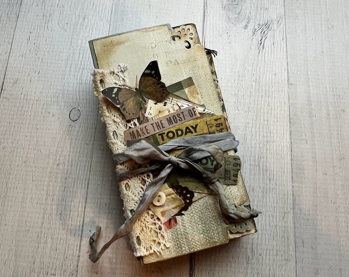 Junk Journal, Junque Journal, Accordion Junk Journal, Handmade Journal ...