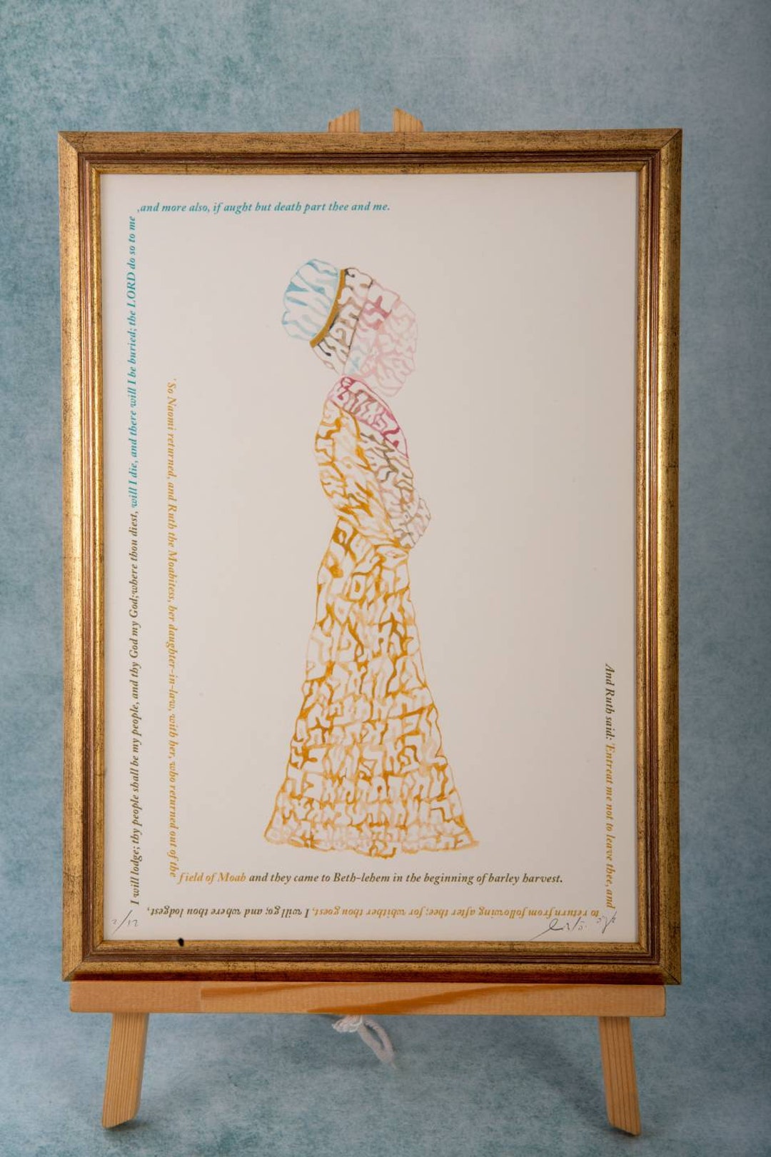 Translated Ruth ,ruth, Hebrew, Letters, Jewish Women, Shavuos, Gold ...